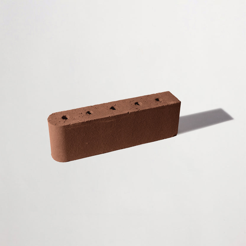 Outdoor pool deck coping tile | 3 ⅝ " x 11" | Light Red | OUTERclé